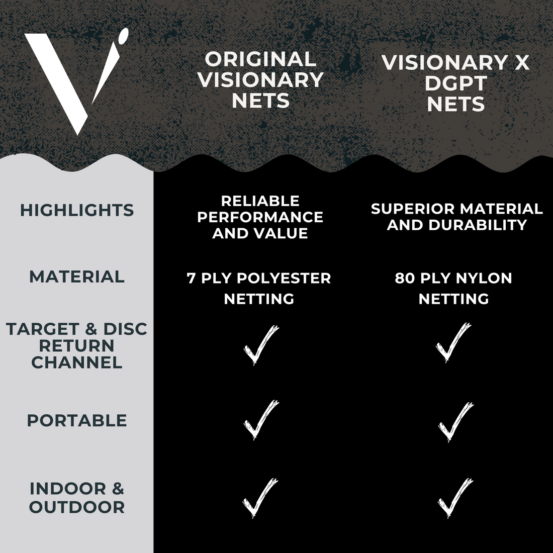 10x10 Visionary x DGPT Pro Disc Golf Net – TechDisc